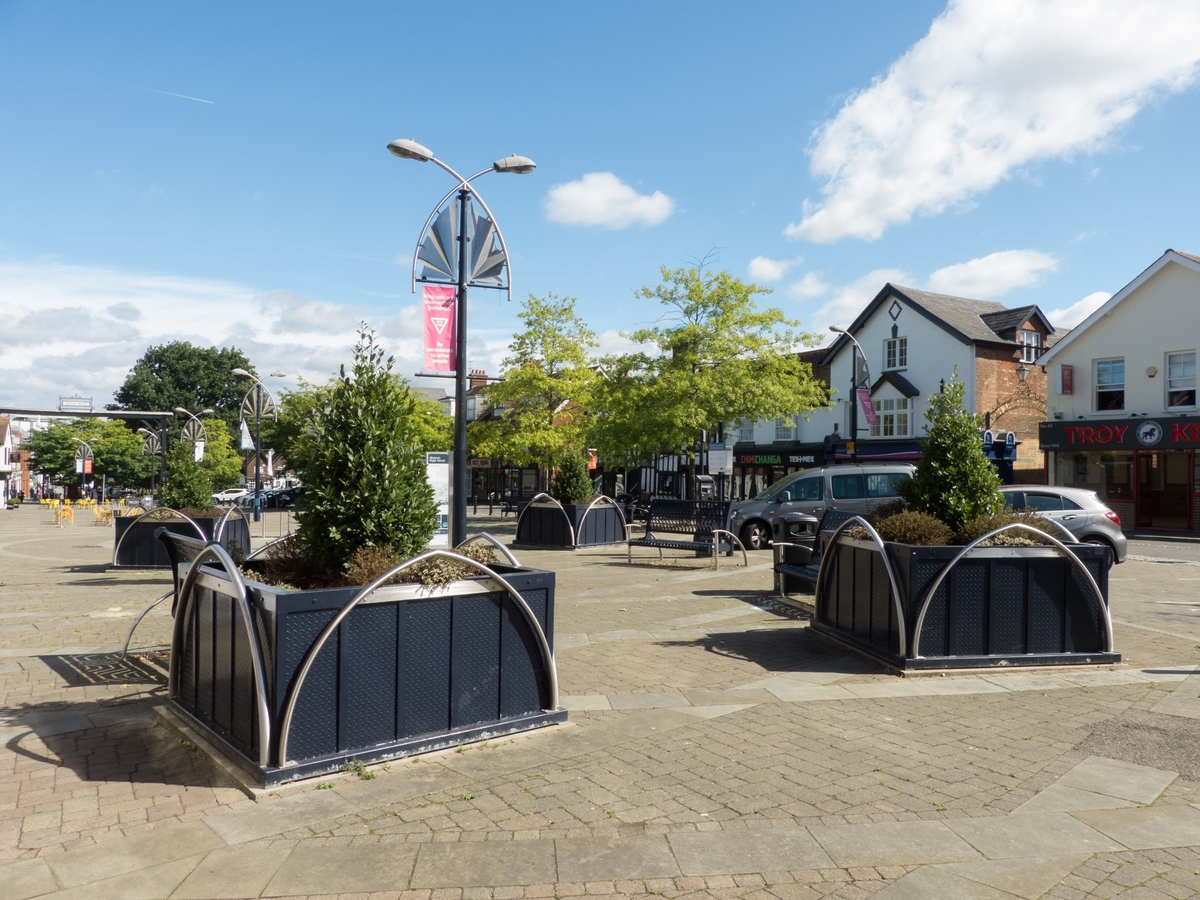 Crawley High Street Artwork Planters | Art UK