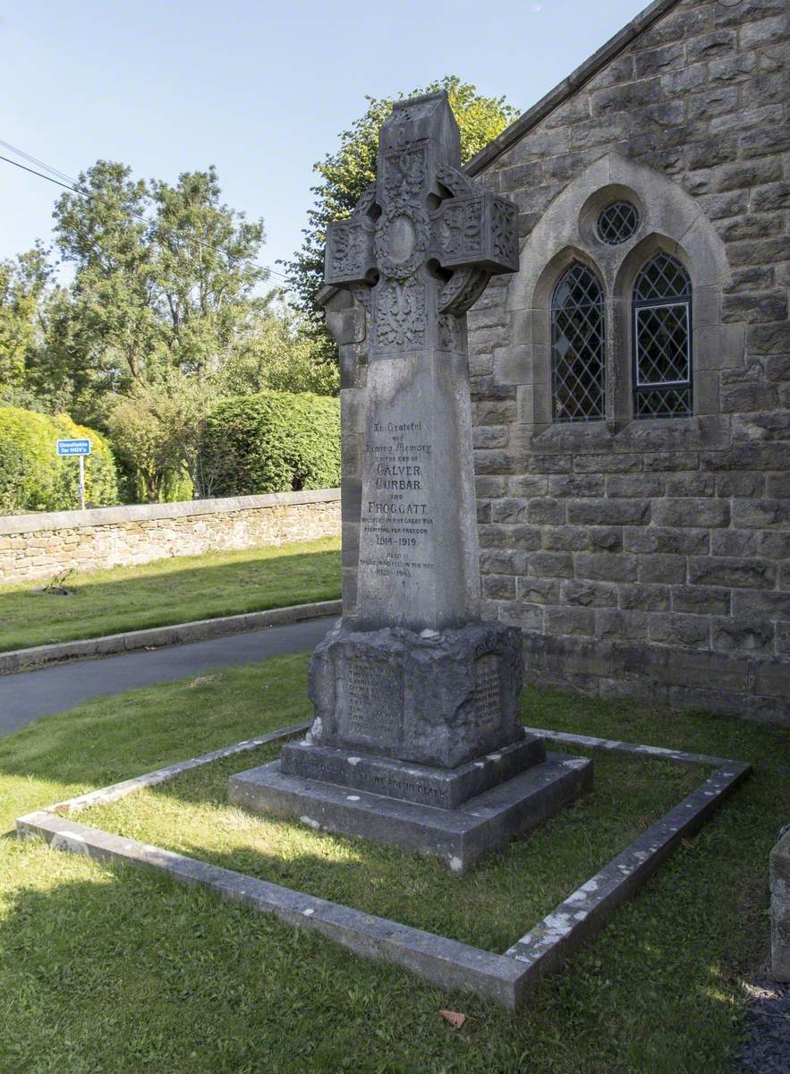 Curbar Calver and Froggatt War Memorial | Art UK