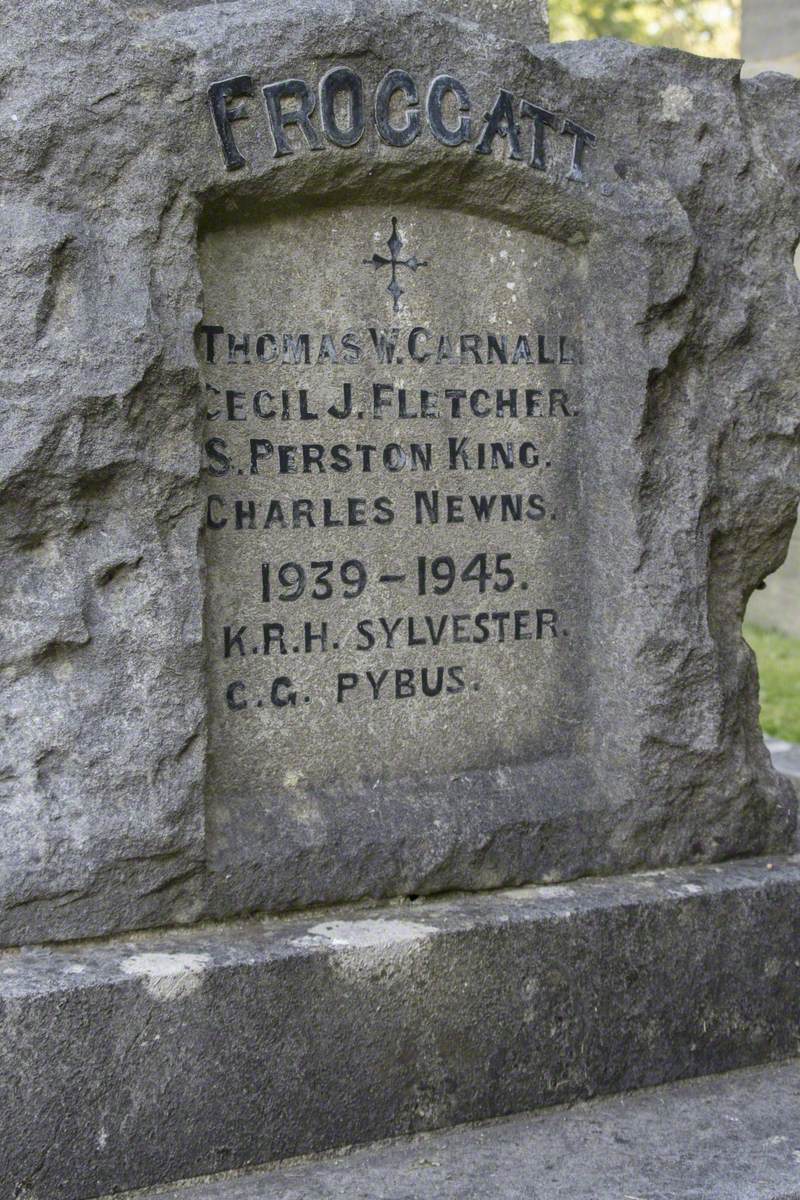 Curbar Calver and Froggatt War Memorial | Art UK