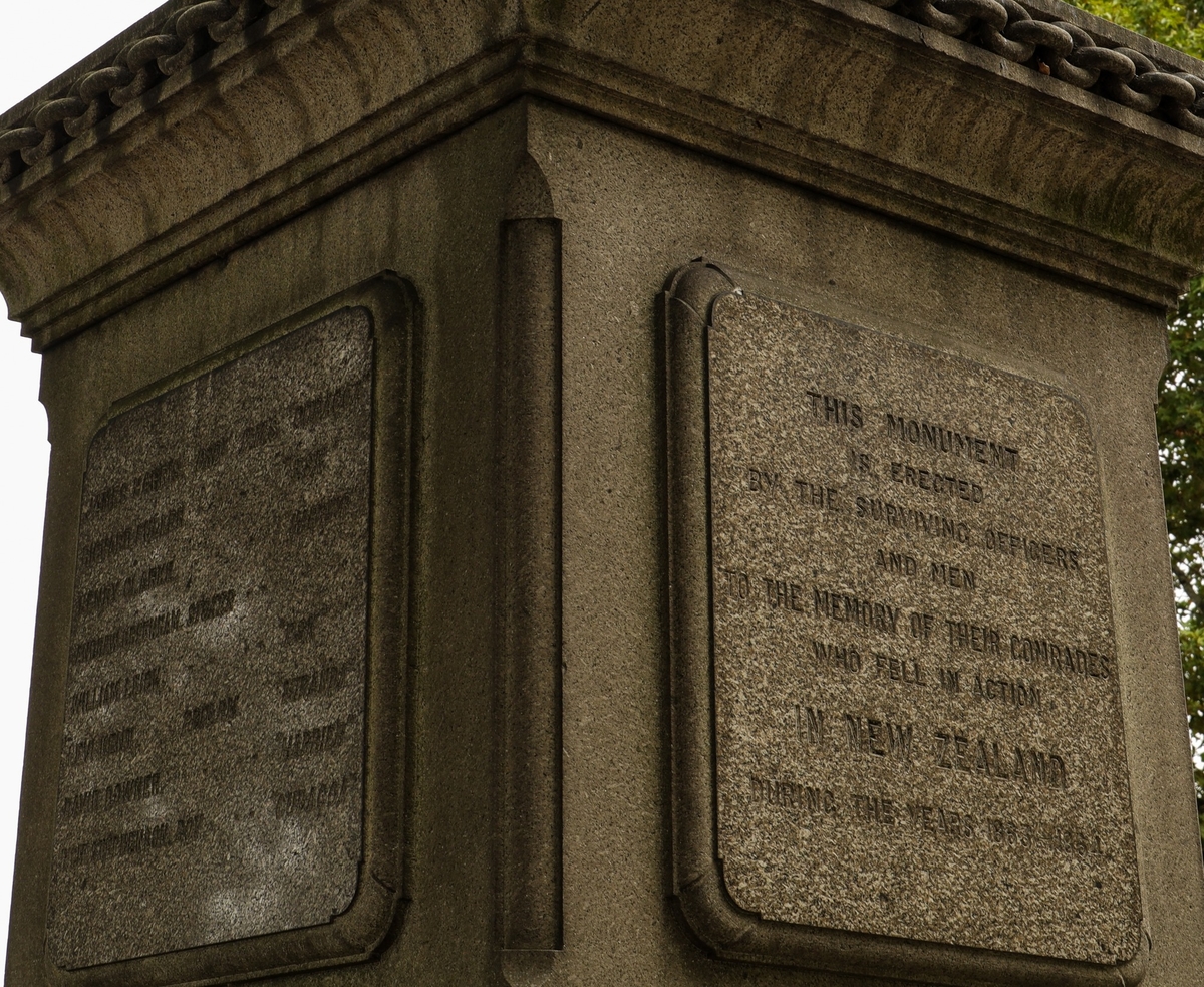 New Zealand Campaign (1863–1864) War Memorial | Art UK