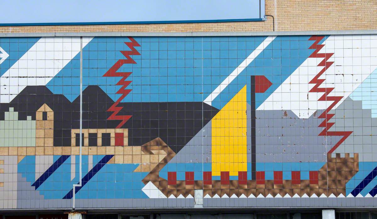 Bus Station Mural | Art UK