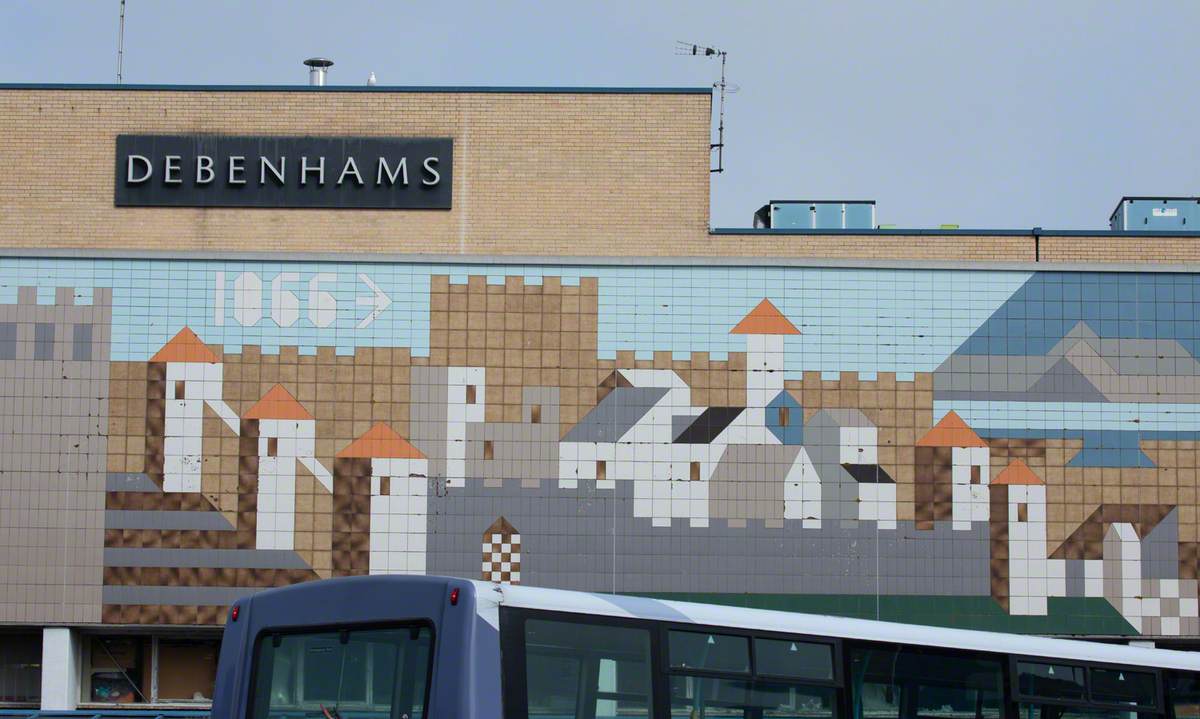 Bus Station Mural | Art UK