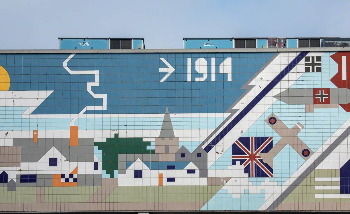 Bus Station Mural | Art UK