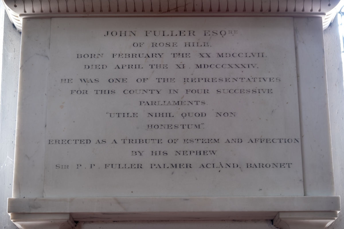 John (Mad Jack) Fuller (1757–1834) Memorial | Art UK