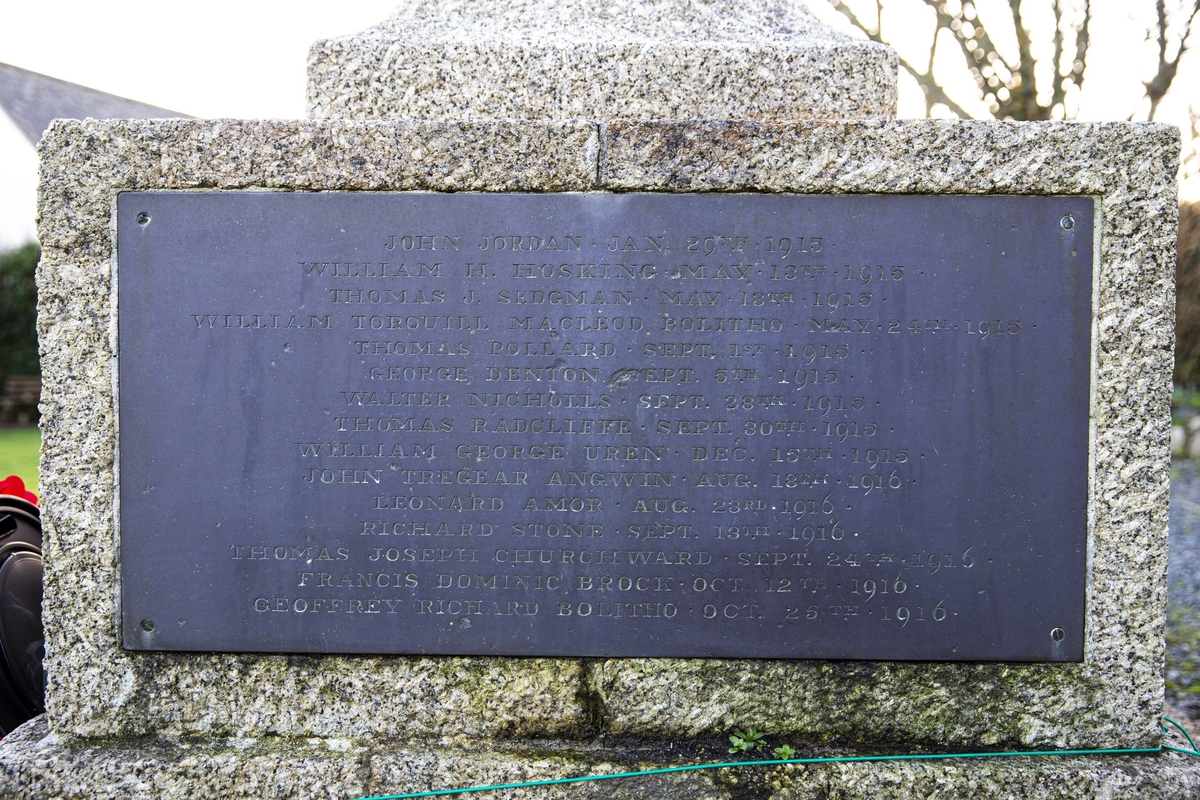 Madron War Memorial | Art UK