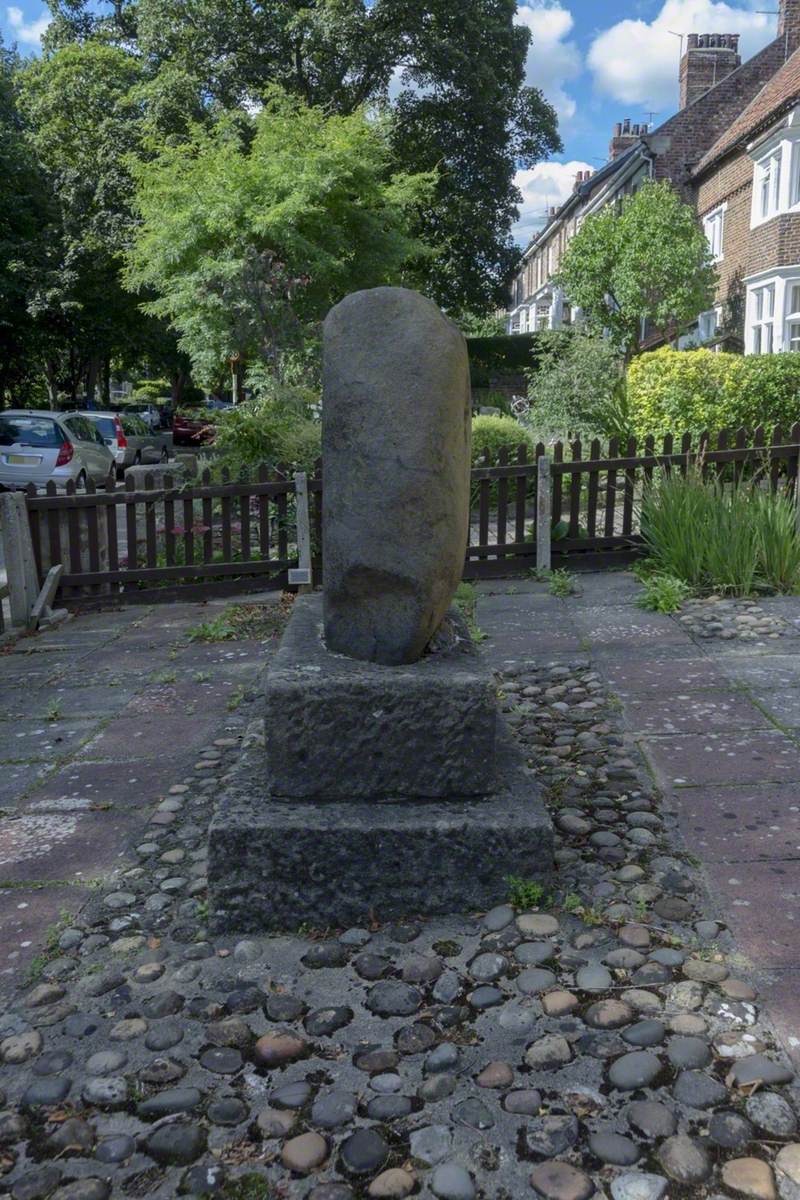 East Hartburn Flax Beating Stone | Art UK