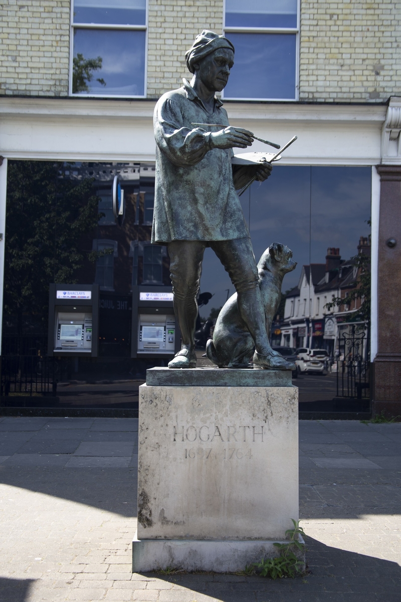 William Hogarth (1697–1764) with his Pug | Art UK