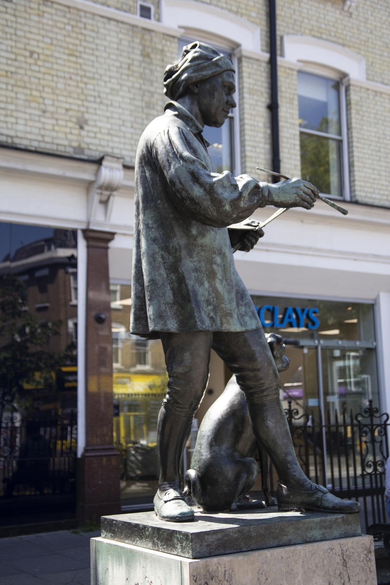 William Hogarth (1697–1764) with his Pug | Art UK