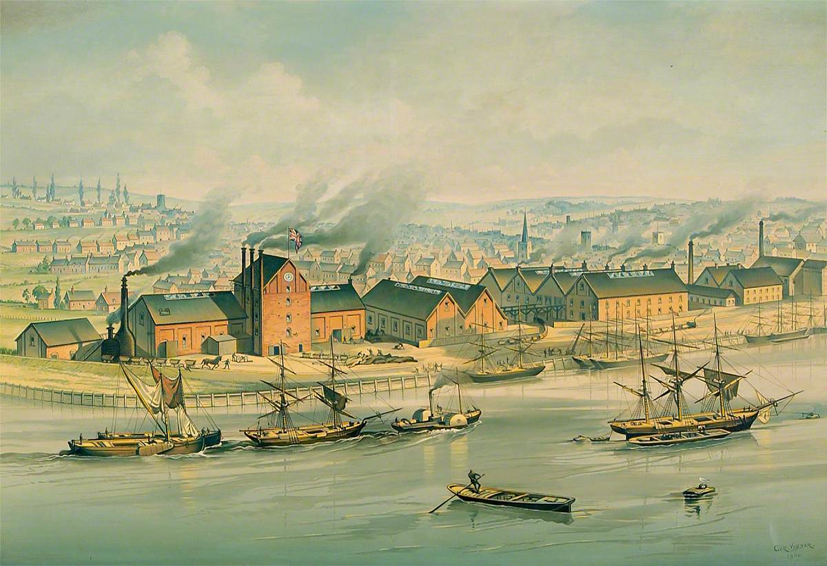 Waterside Works, Ransomes and Rapier, 1875 | Art UK