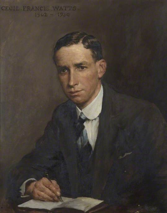 Dr Cecil Francis Watts (1902–1930) | Art UK