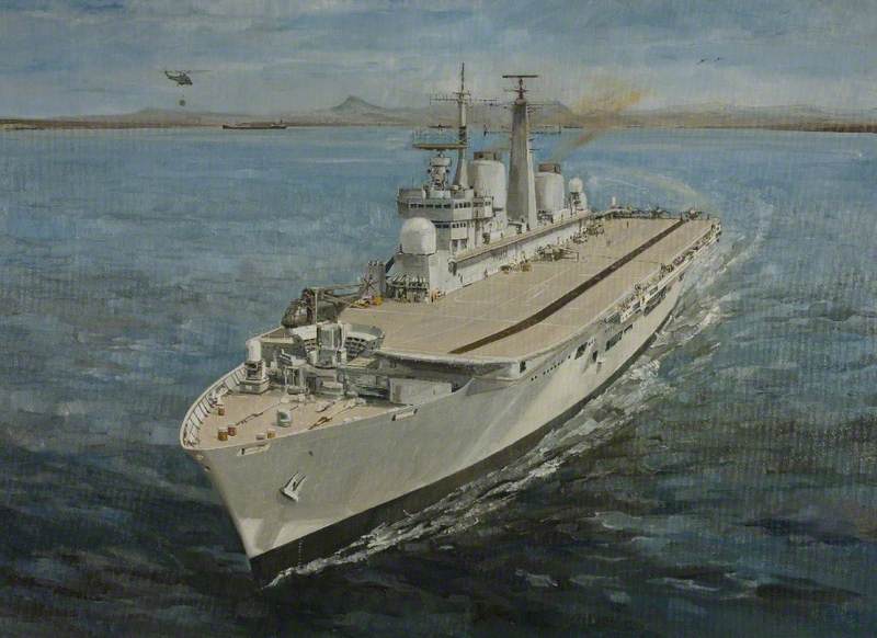 HMS 'Illustrious' | Art UK