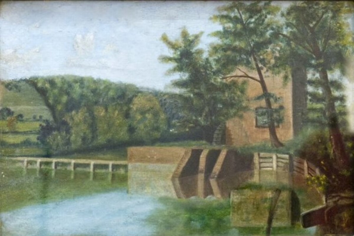 The Weir and Pump House at Betchworth Castle Gardens | Art UK