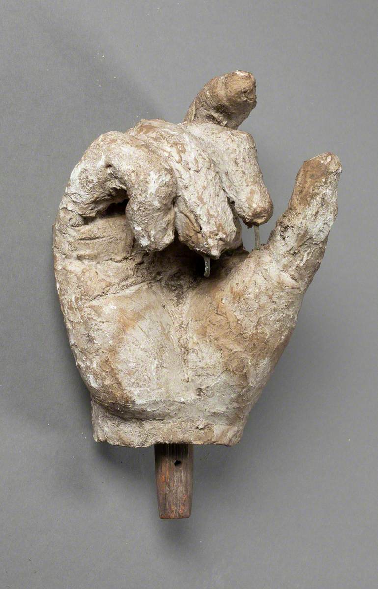 Study of a Hand for 'Monument to Lord Tennyson' | Art UK