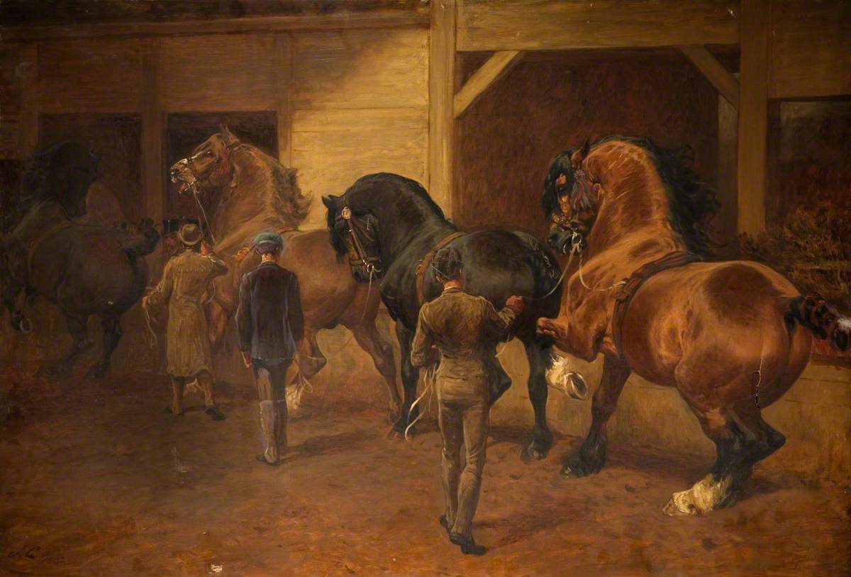 Carthorse Stallions | Art UK