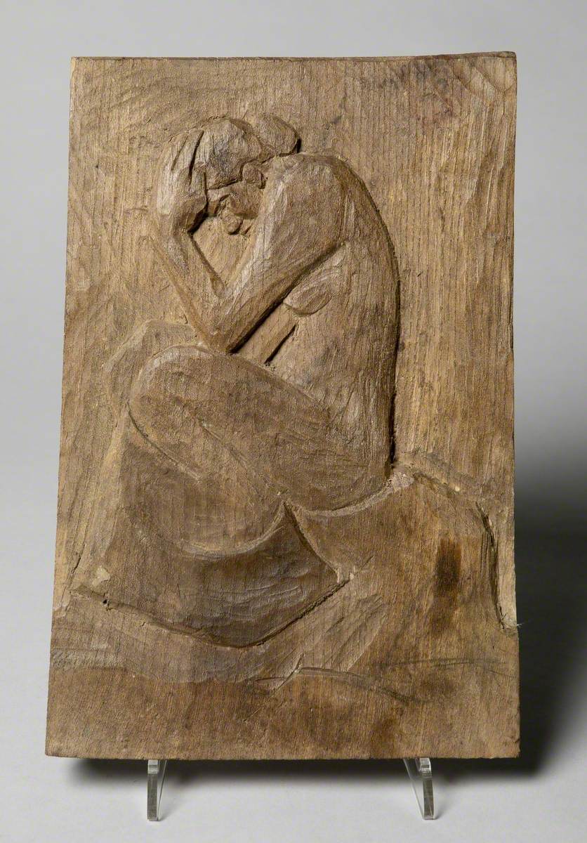 Woman Crouching | Art UK