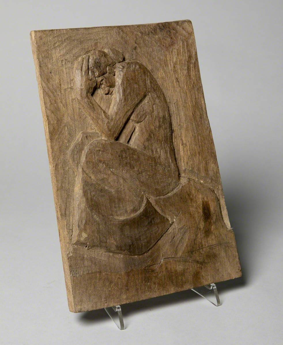 Woman Crouching | Art UK