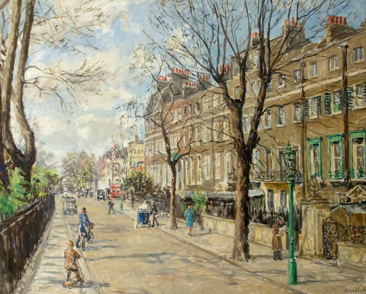 Cheyne Walk, April 1939 | Art UK