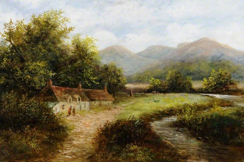 Mountain Scene | Art UK