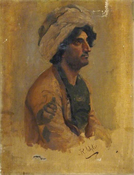 Portrait of a Man in a Turban | Art UK