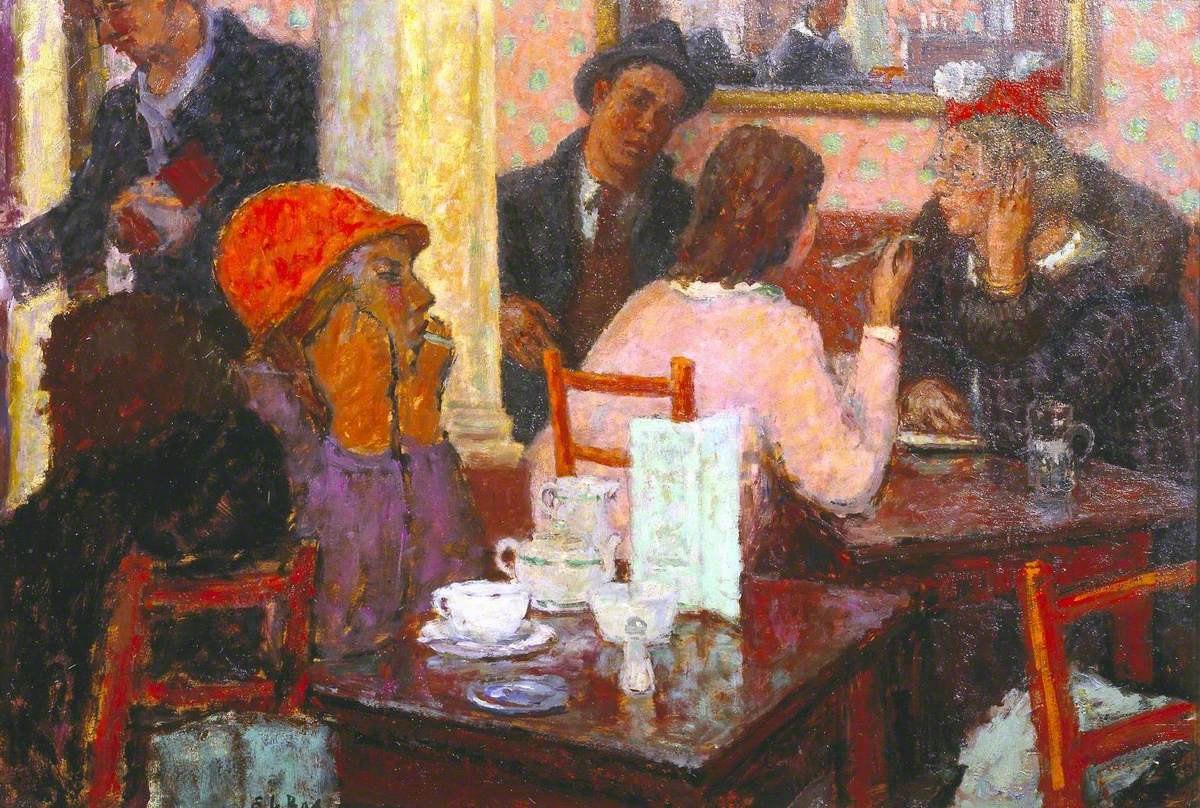 Café Scene | Art UK