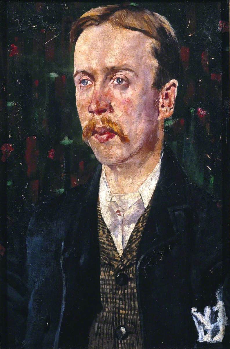 Portrait of the Artist's Elder Brother - Christopher Nisbet Pringle ...