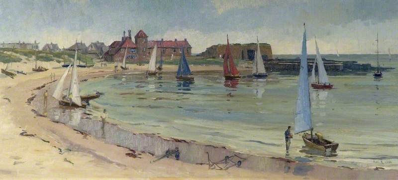 Regatta at Beadnell, Northumberland | Art UK