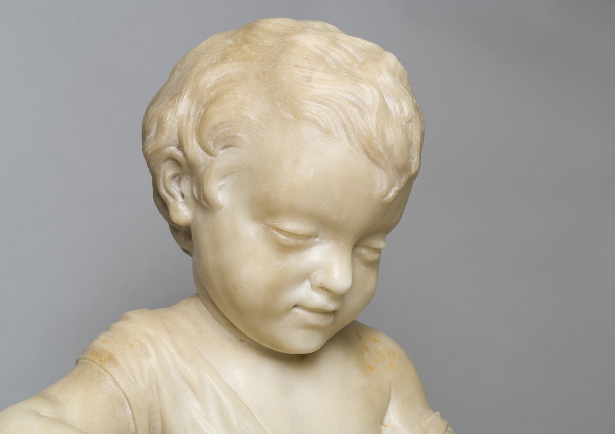 Boy with Rabbits | Art UK