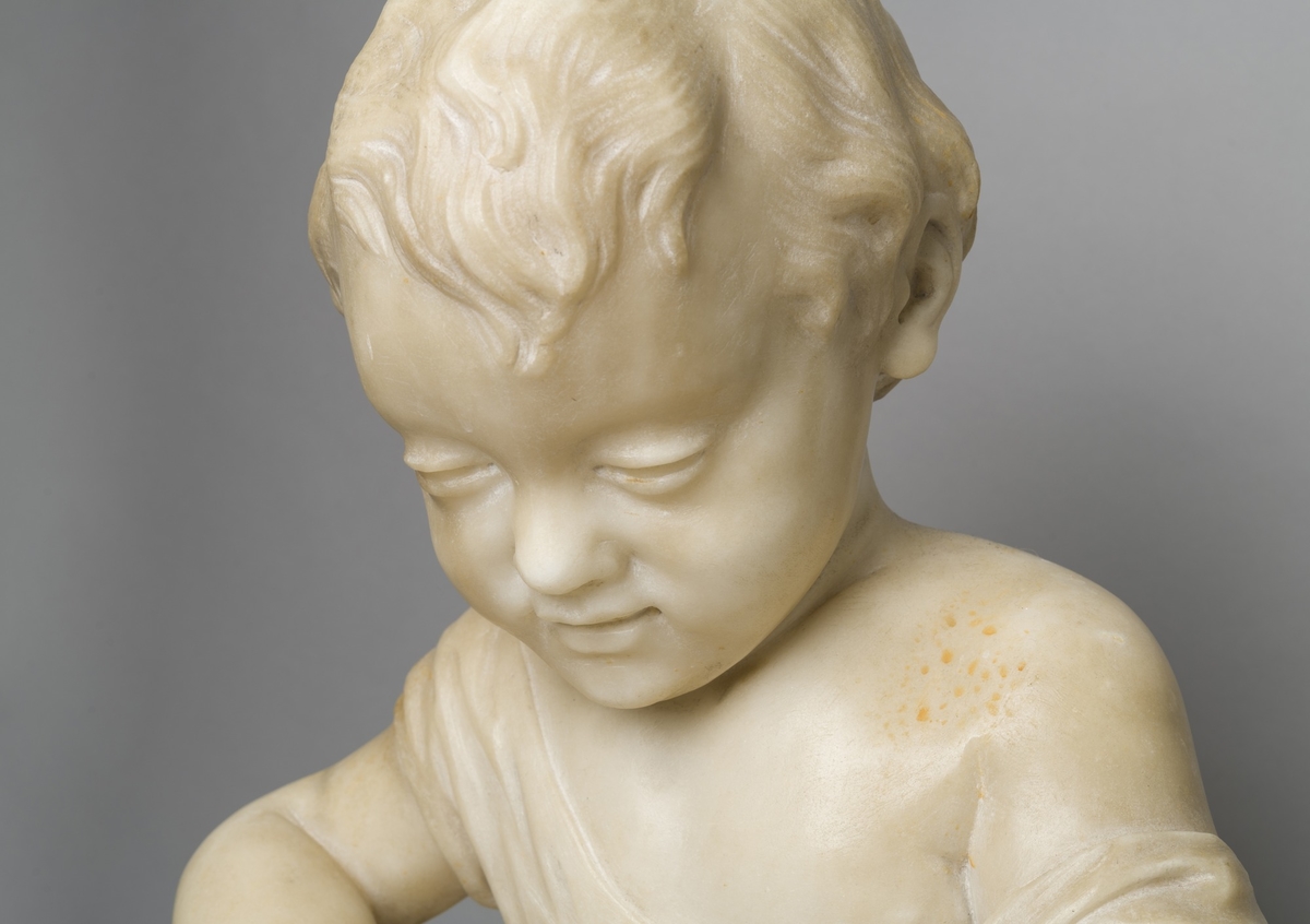 Boy with Rabbits | Art UK