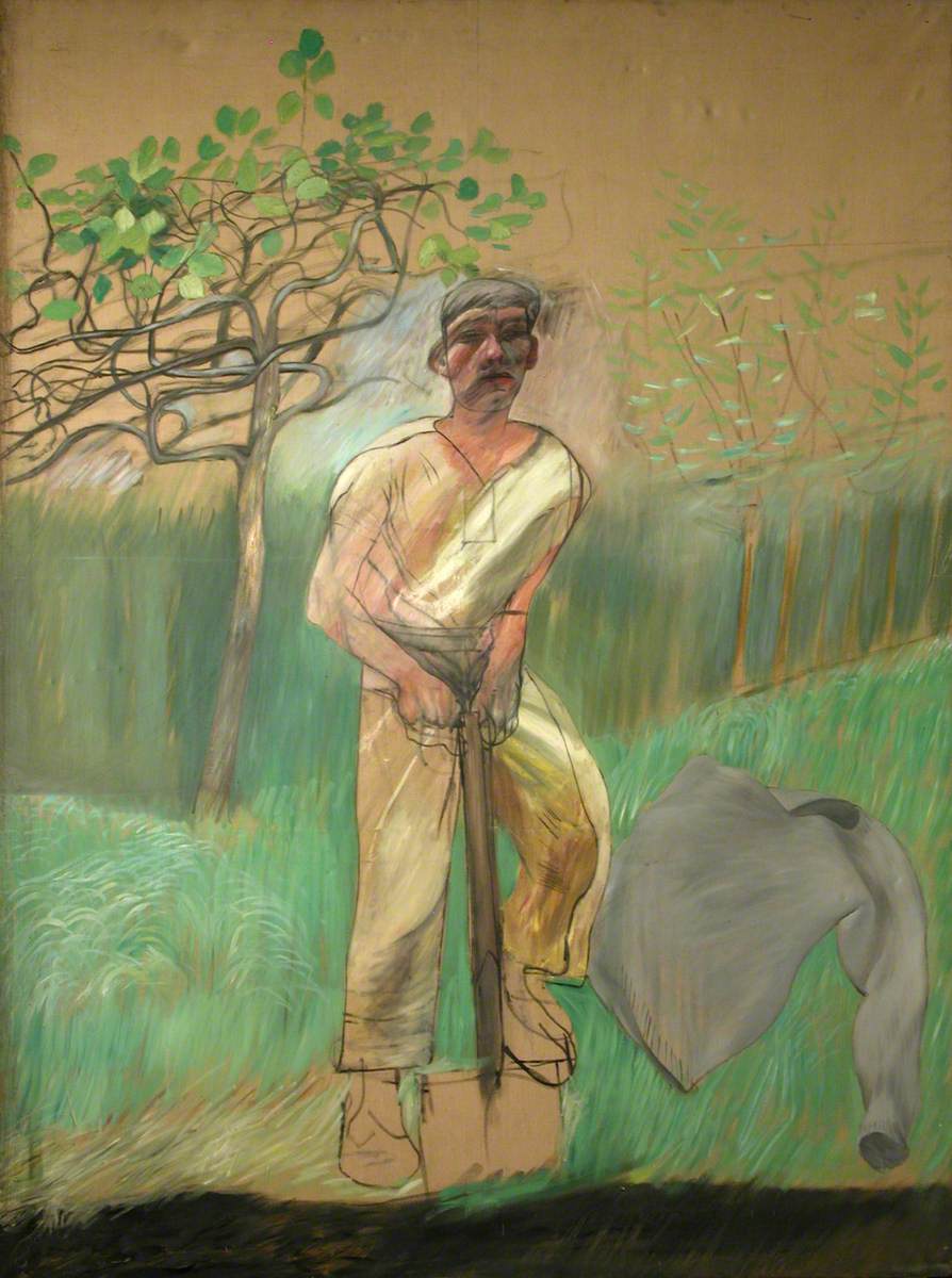 Man Digging | Art UK