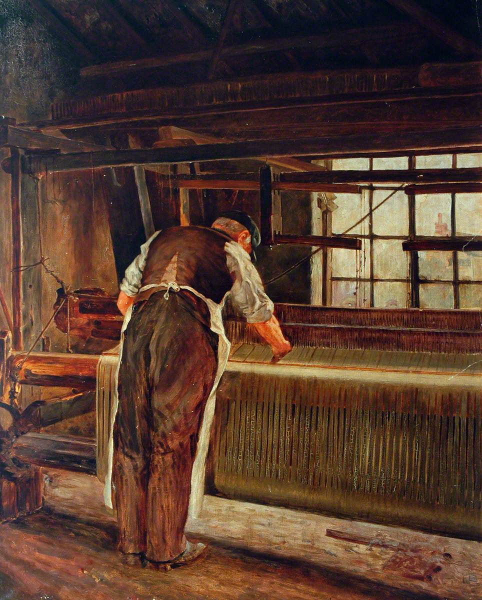 Man Weaving | Art UK