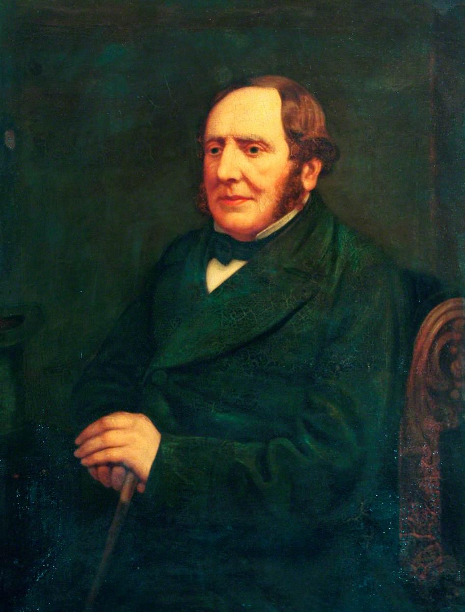 Edward Tew, JP, DL, Treasurer of Wakefield (1848–1876) (?) | Art UK