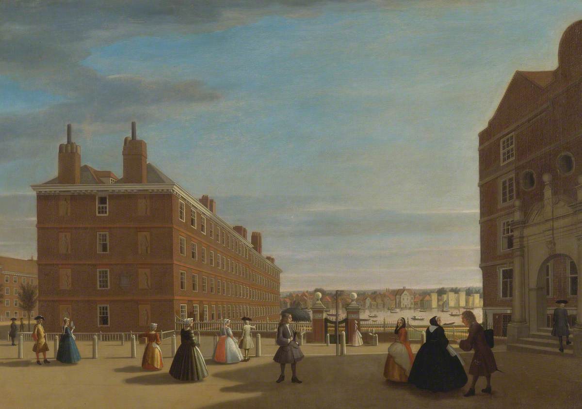 The Paper Buildings, Inner Temple, London | Art UK