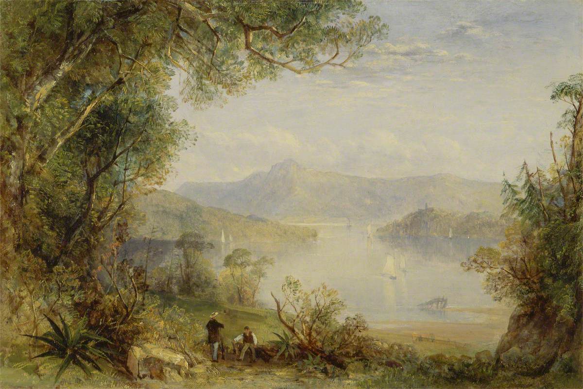 View on the Hudson River | Art UK