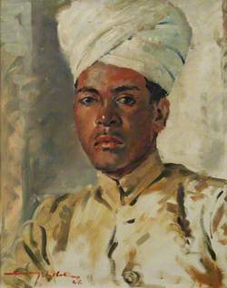 A Young Garhwali Man in Traditional Dress | Art UK