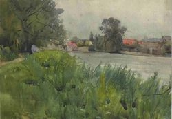 House By River | Art UK