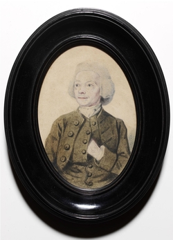 Portrait in watercolour of a gentleman | Art UK