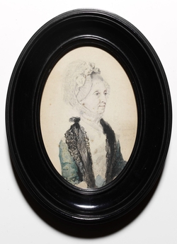 Portrait in watercolour of an unknown elderly woman | Art UK