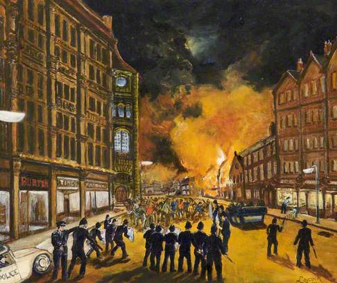 The Moss Side Riots, 1981 - Your comments - Art Detective