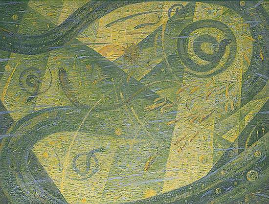 The Creation Paintings of George Graham (1881-1949) | Art UK