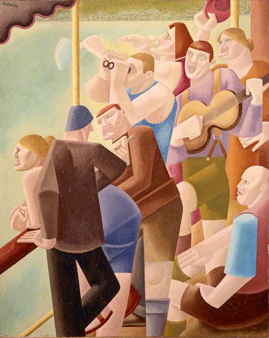 Artists and places: William Roberts and the crowded place | Art UK