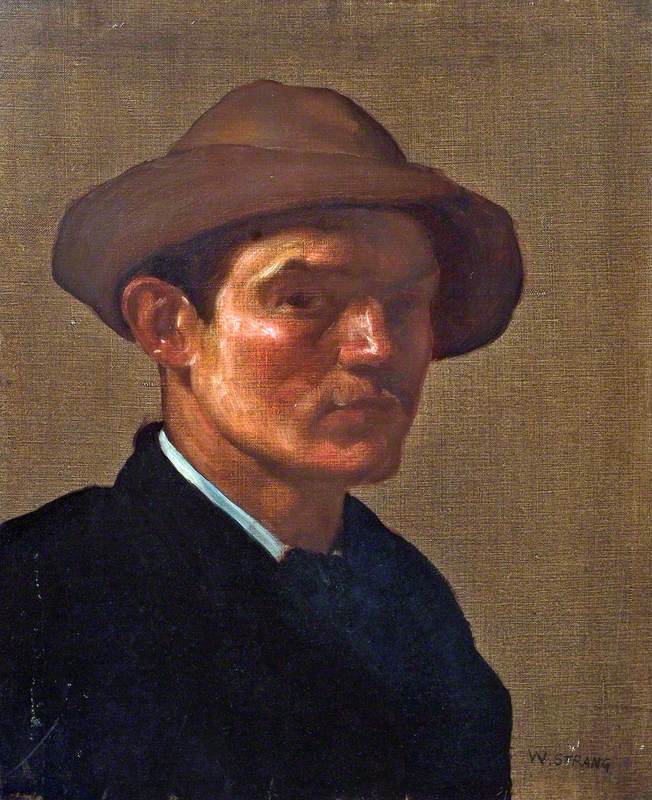 Facing the artist: Self portraits by William Strang, William ...