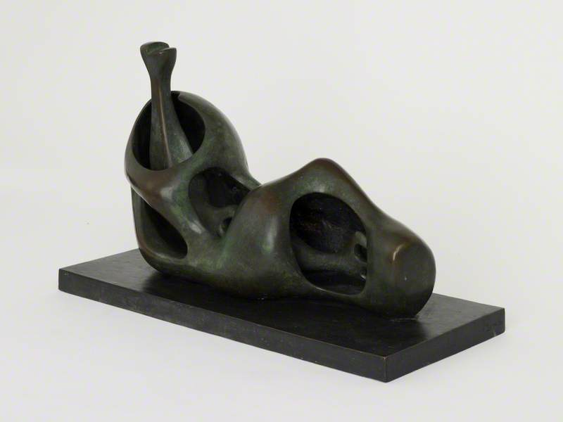 Working Model for Reclining Figure: Internal/External Form | Art UK