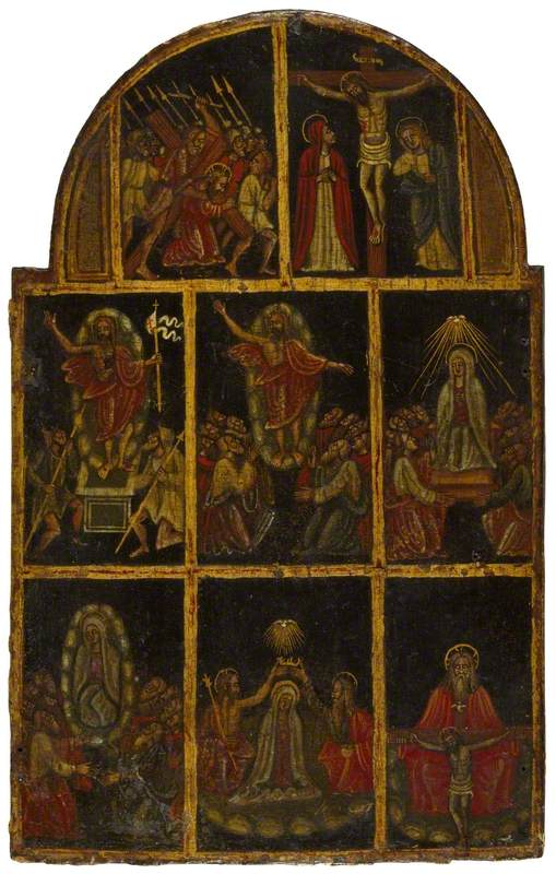 Icon of Christological Scenes | Art UK