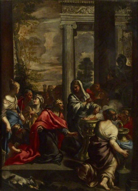 The Idolatry of Solomon | Art UK