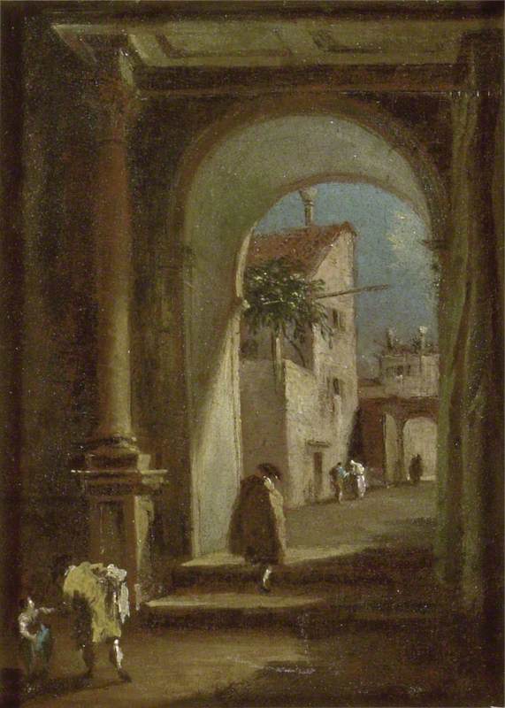 Capriccio: An Archway | Art UK