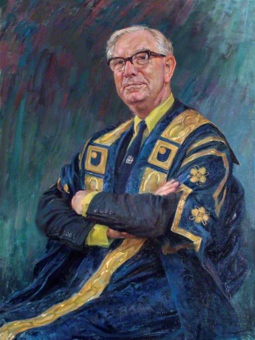 Sir Frederick Warner, Pro-Chancellor (1974–1979) | Art UK