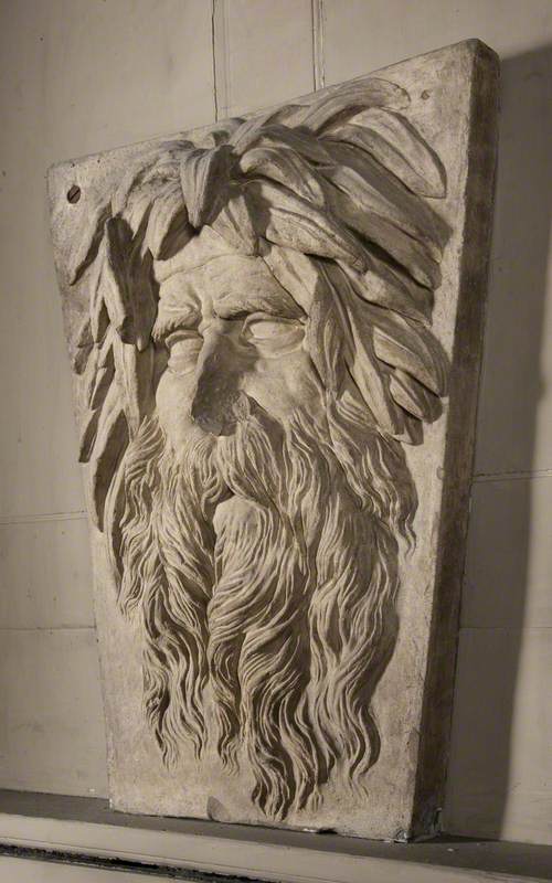 Keystone with the Head of Neptune in Relief | Art UK