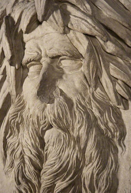 Keystone with the Head of Neptune in Relief | Art UK