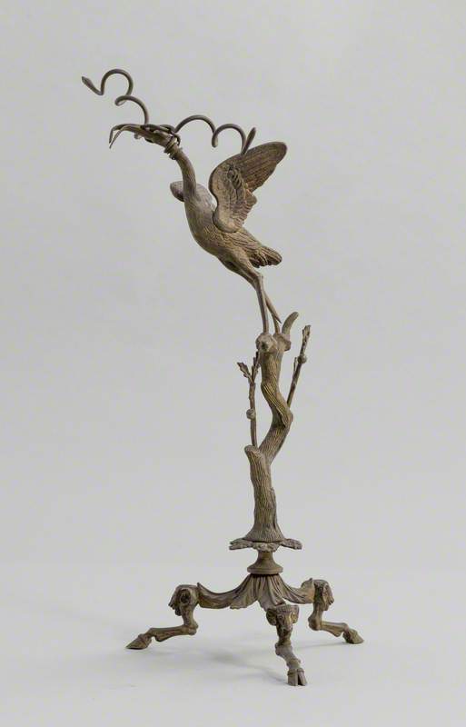 Stork with Snake | Art UK