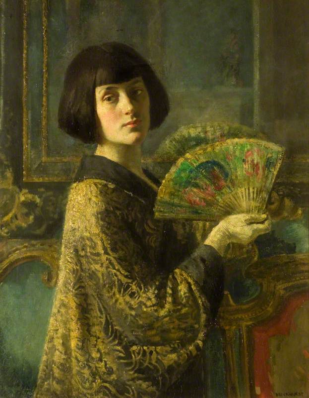 Facing the artist: Portraits by Gerald Brockhurst | Art UK
